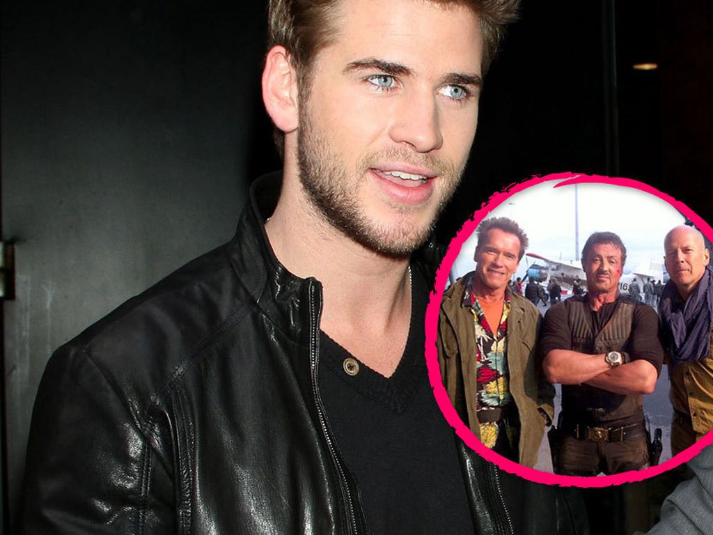 Liam Hemsworth schwärmt von "Expendables"-Stars | Promiflash.de