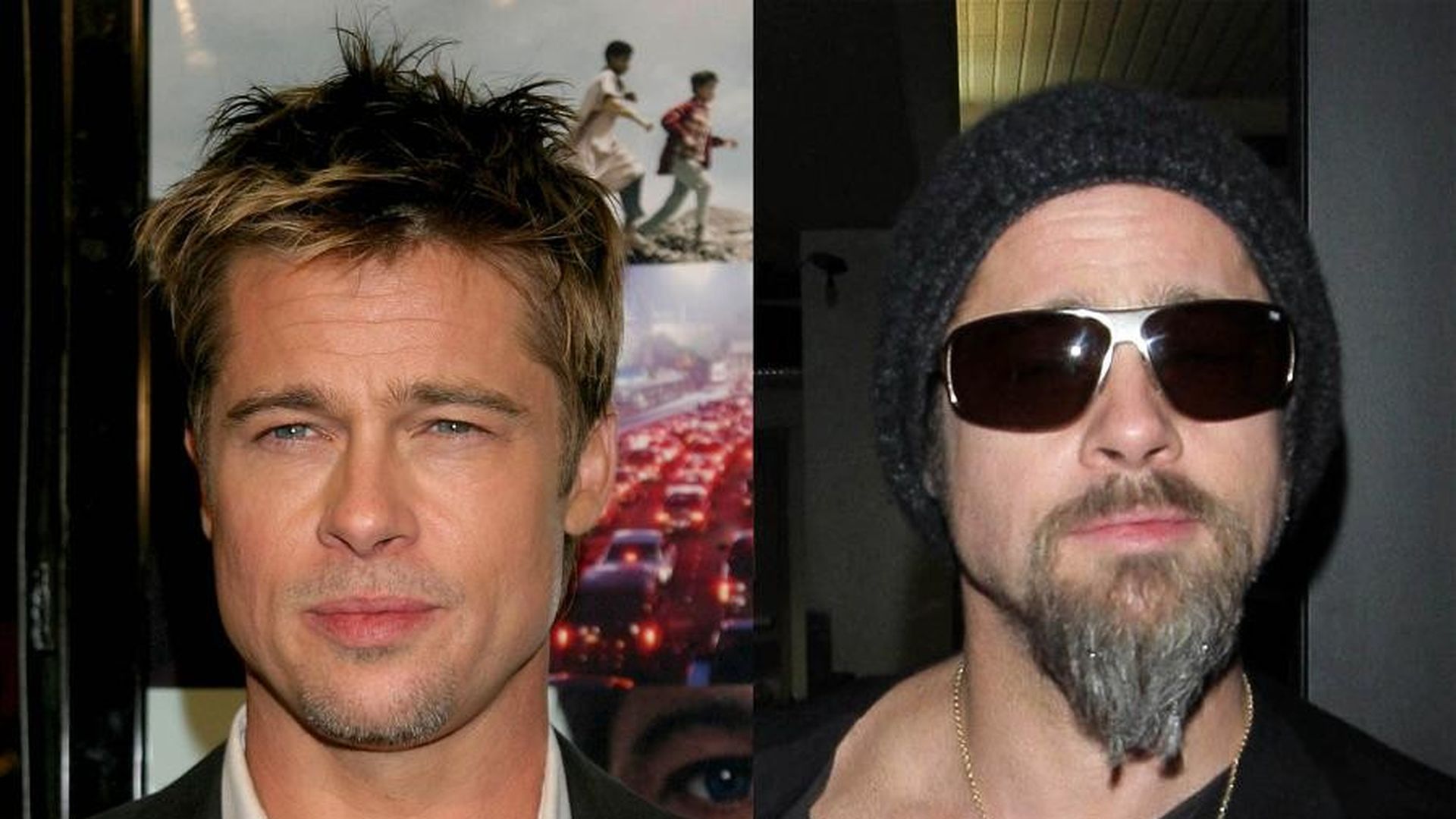 Brad Pitt und Co. bekennen sich zum Bart | Promiflash.de