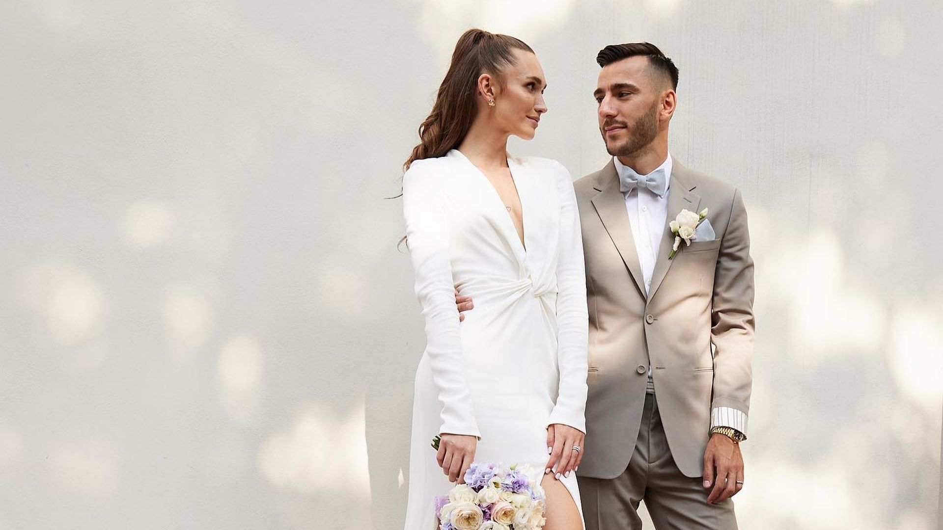 Anna Wilken und ihr Mann feiern schon ihren achten Jahrestag