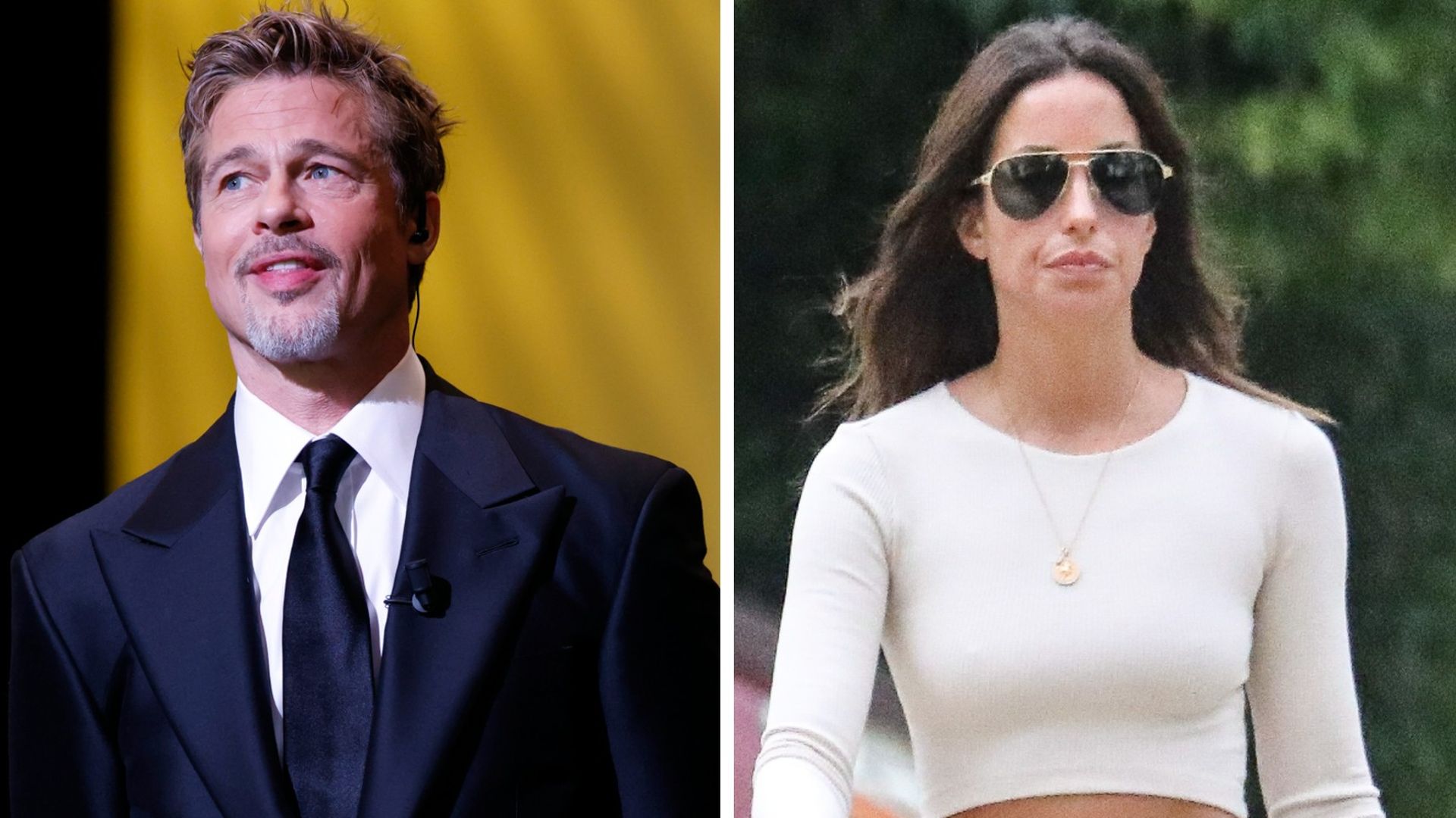 Brad Pitt fühlt sich mit neuer Partnerin Ines sehr wohl!