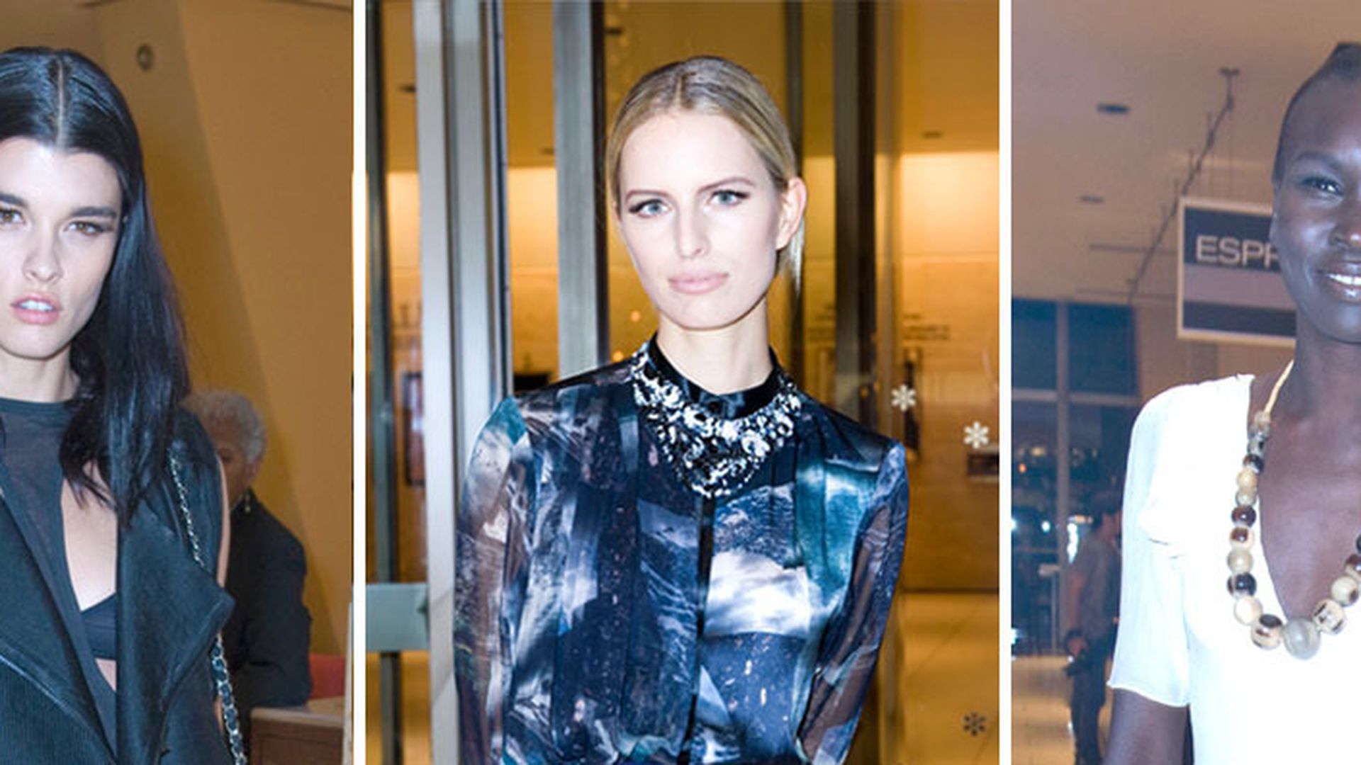 NY Fashion Week: Topmodeltreff neben dem Laufsteg | Promiflash.de