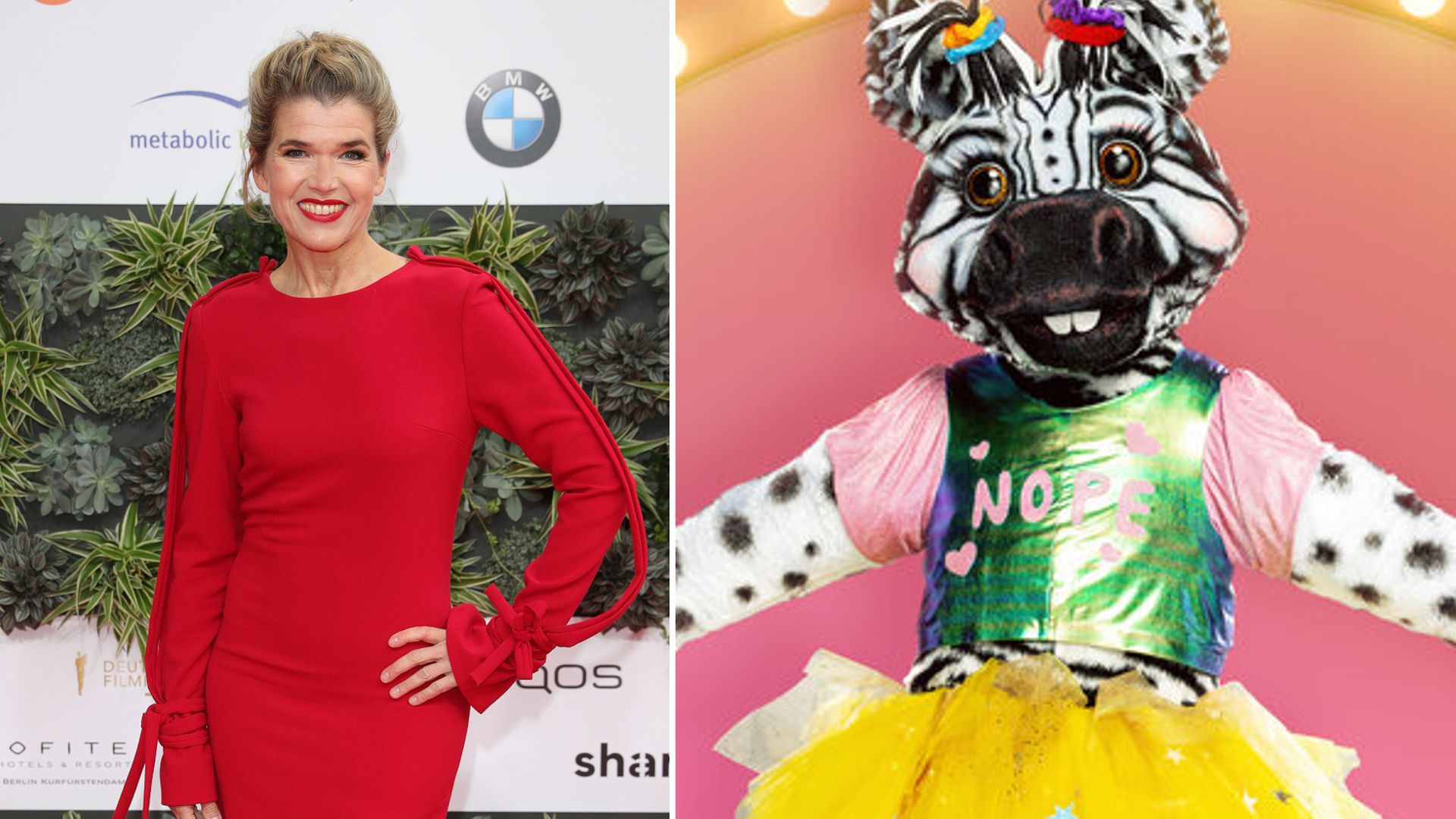 Das spricht für Anke Engelke als "The Masked Singer"-Zebra