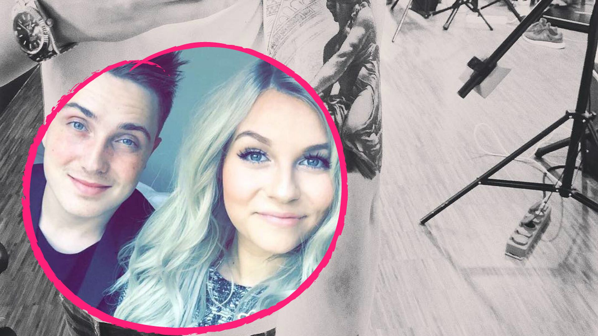 2. Liebes-Tattoo für Dagi: Eugen lässt sich Oberarm zuhacken ...