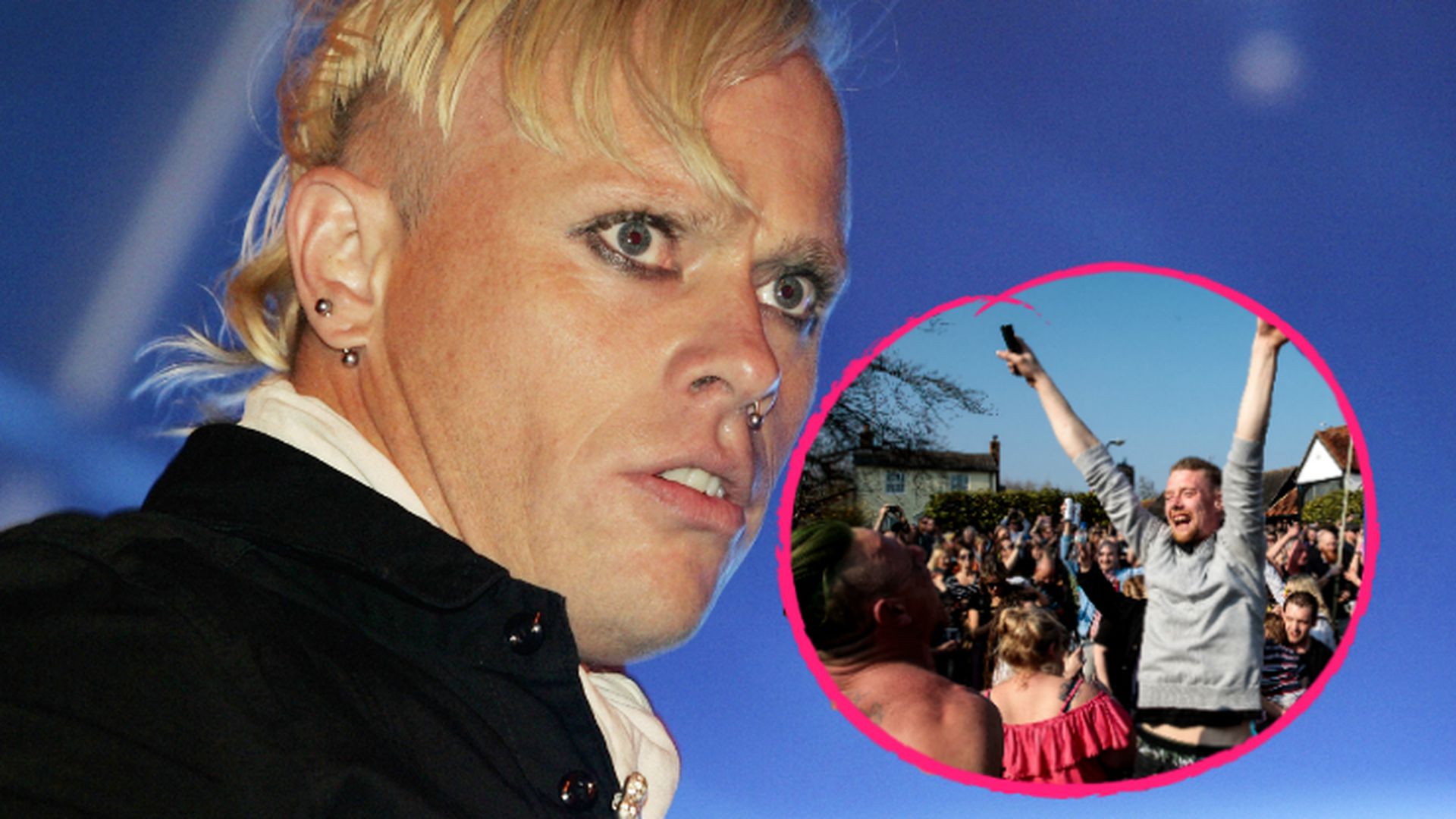 Keith Flints Beerdigung war bunt: Punk-Fans ließen's krachen ...