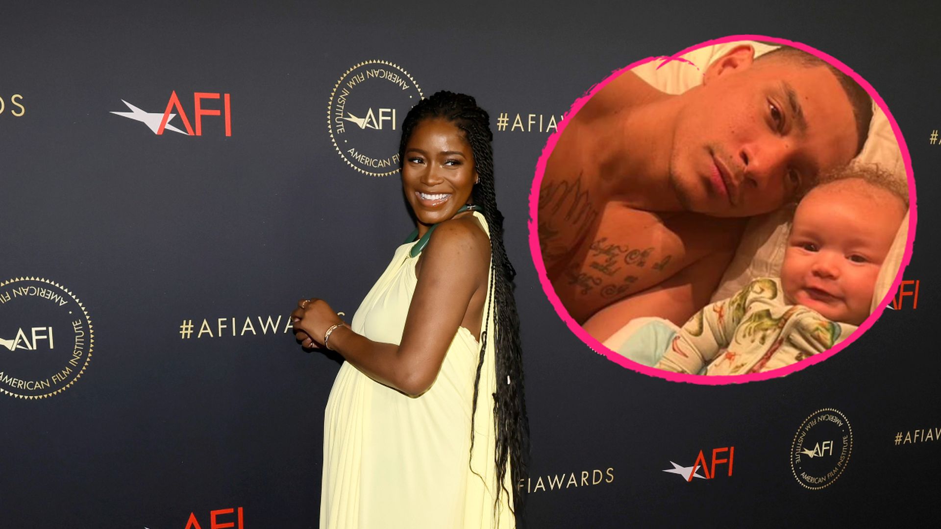 Keke Palmer feiert Darius Jackson an seinem ersten Vatertag!