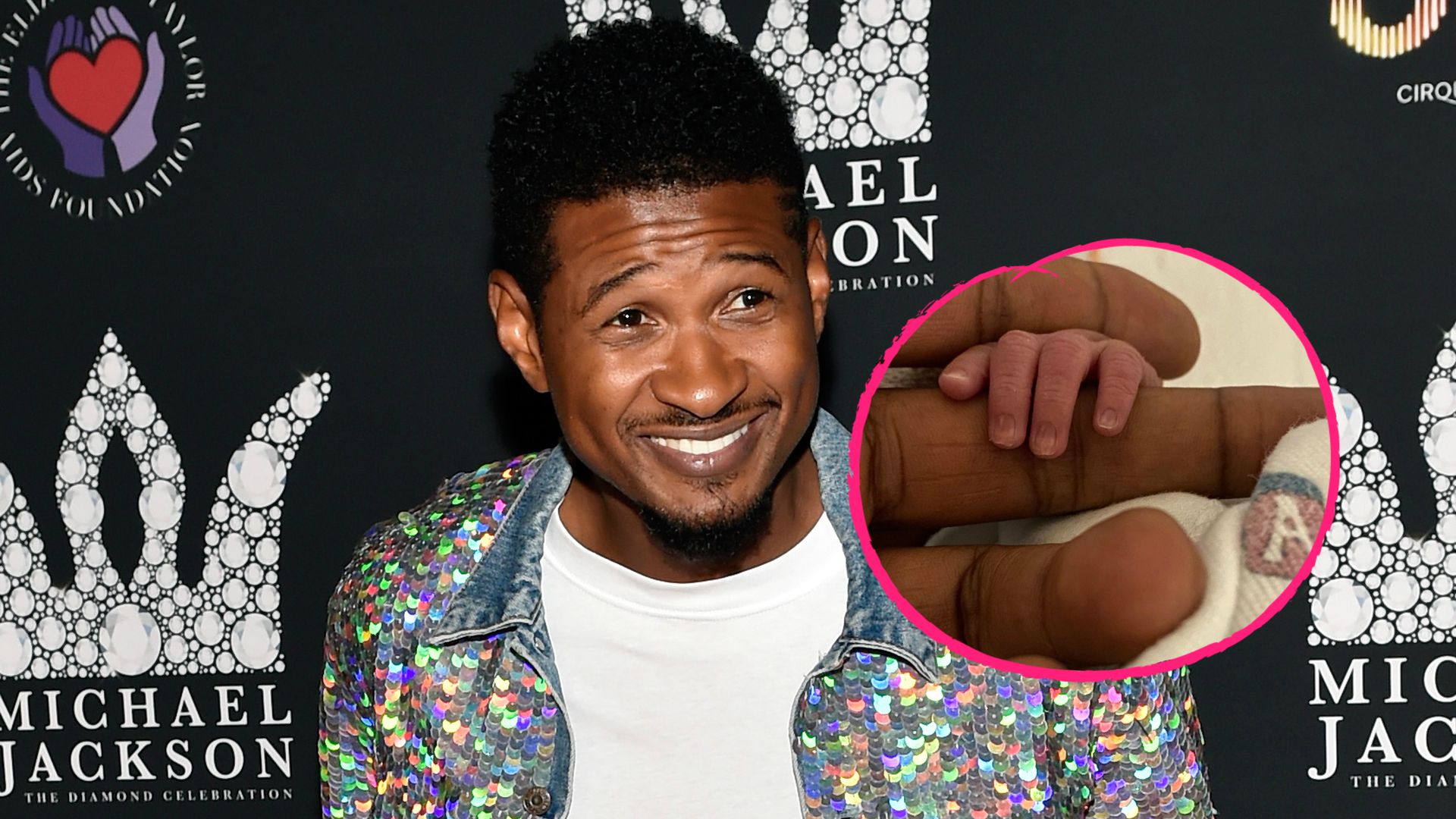 Süße Babynews: Sänger Usher und Jenns Baby ist auf der Welt!