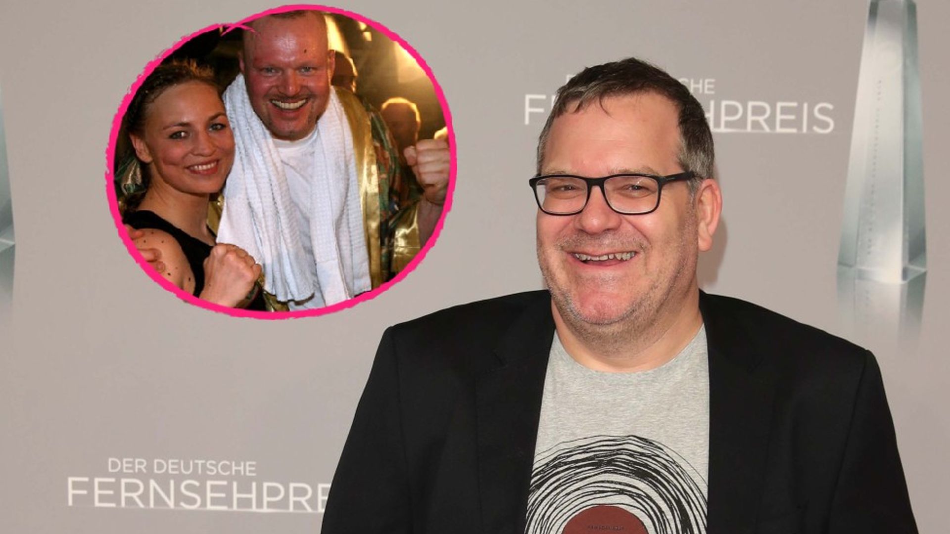 Elton moderiert Boxkampf von Stefan Raab und Regina Halmich!