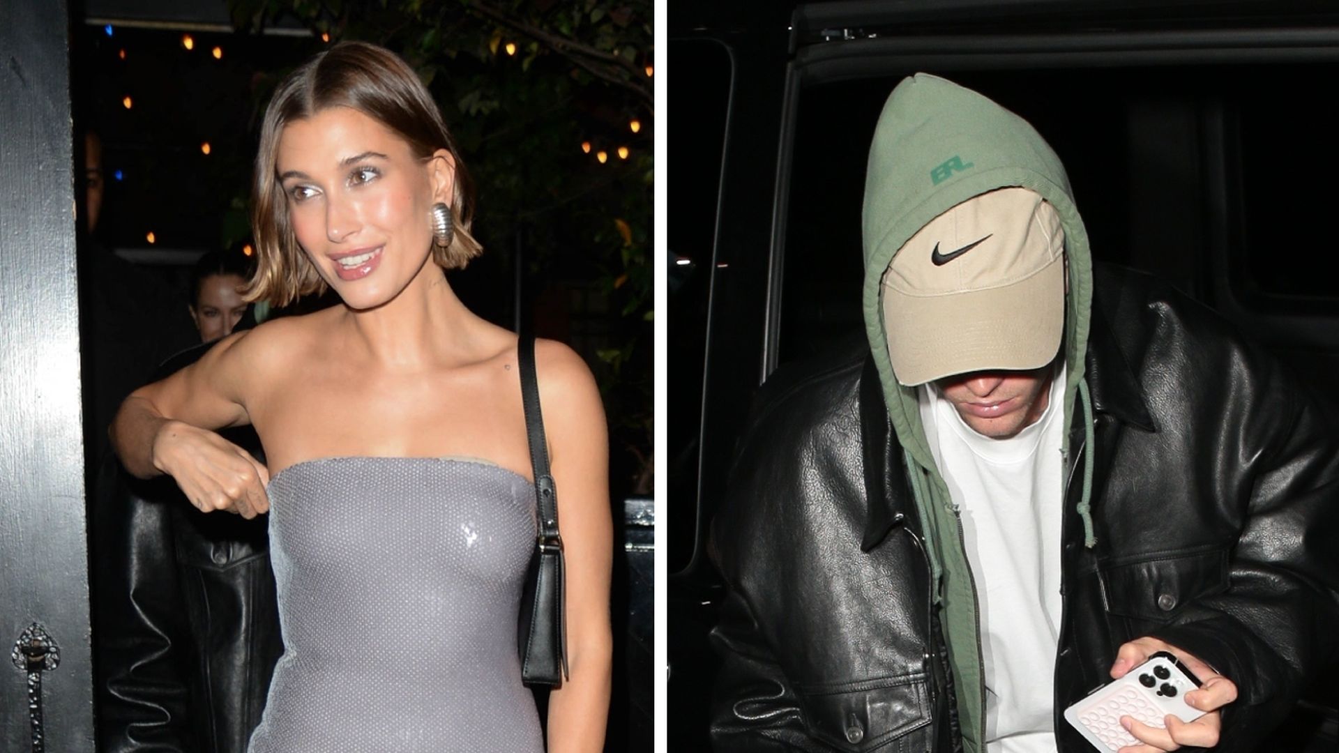 Hailey elegant, Justin lässig: Die Biebers beim Abendessen