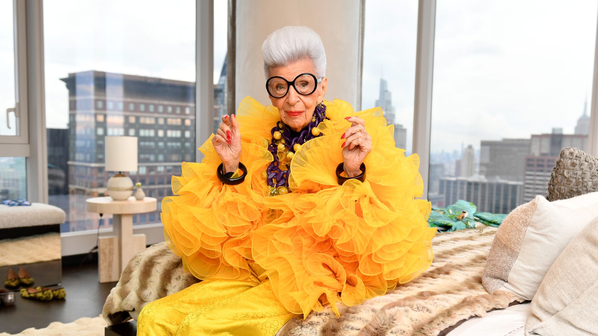 Influencerin Iris Apfel im Alter von 102 Jahren gestorben