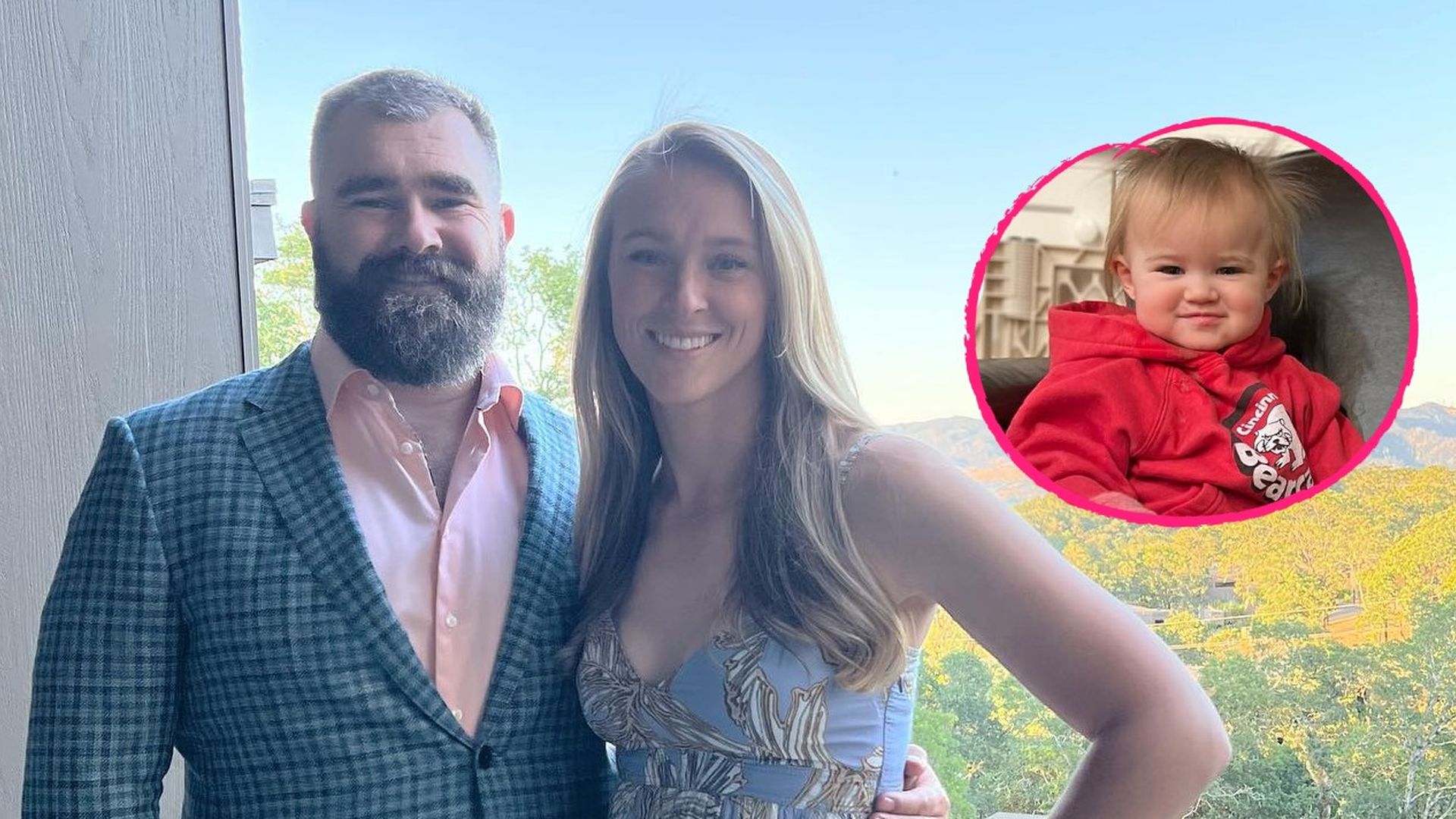 Jason und Kylie Kelces kleine Tochter Bennett ist schon eins