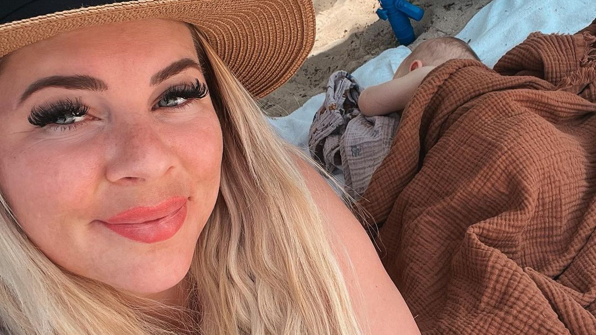 Nach neun Monaten: Jenny Frankhauser geht After-Baby-Body an