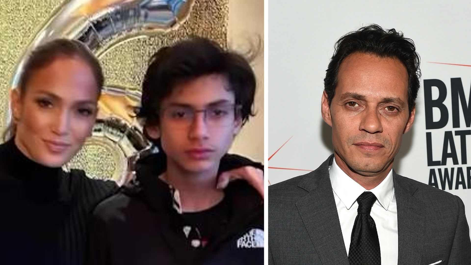 So ähnlich sieht J.Los Sohn Max seinem Papa Marc Anthony!