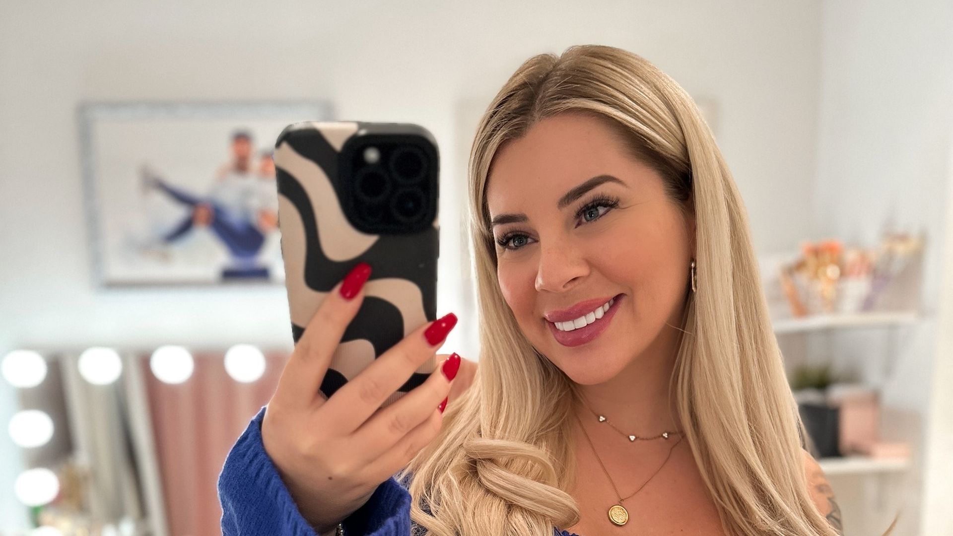 "Meine Welt": Jenny Frankhauser überglücklich mit zwei Kids