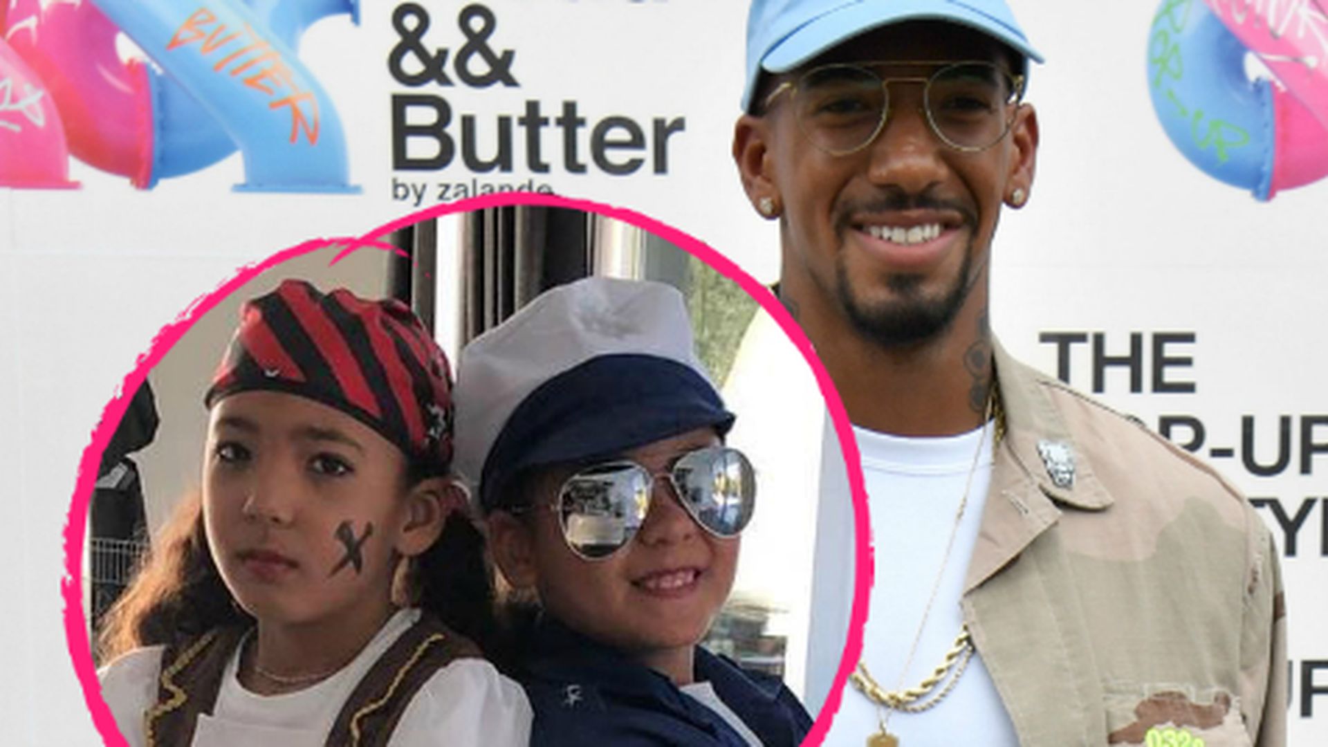 Putzig: Jérôme Boateng zeigt seine Twins im Karnevals-Kostüm ...