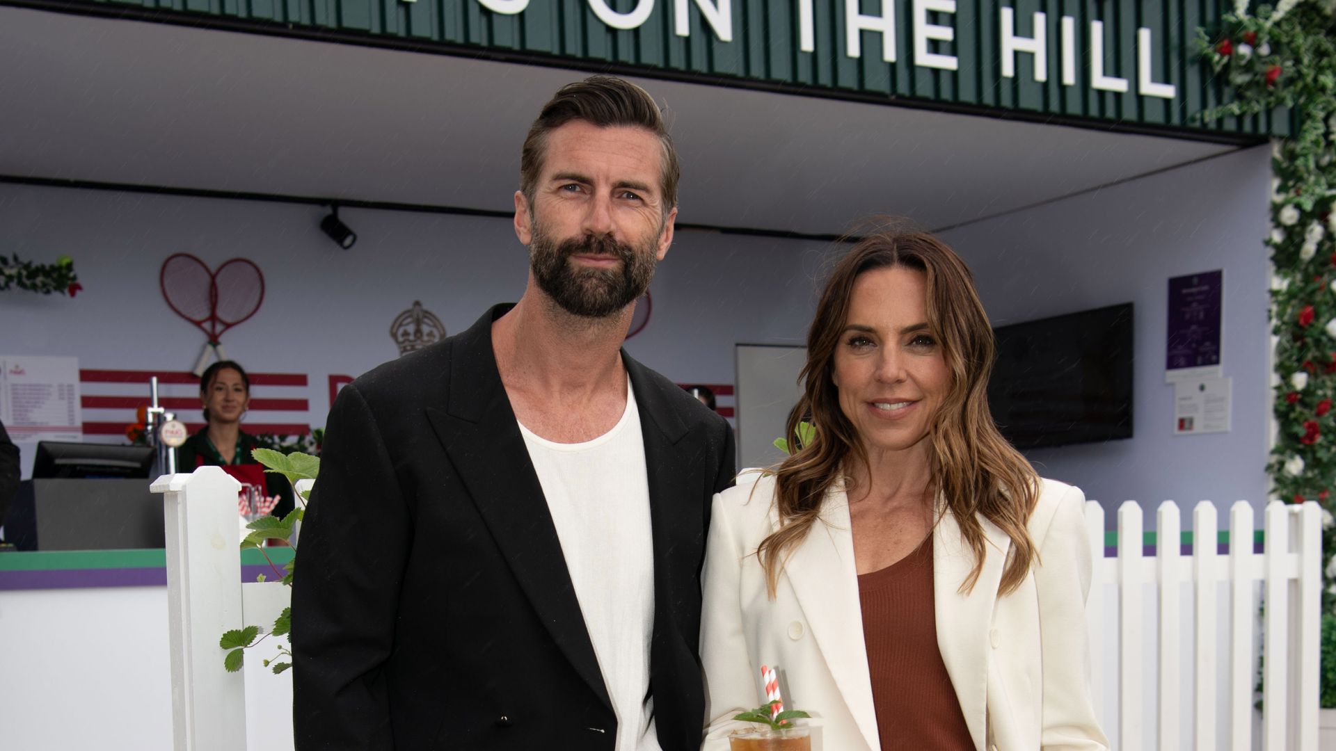 Bei Wimbledon-Turnier: Melanie C. kuschelt mit neuer Flamme