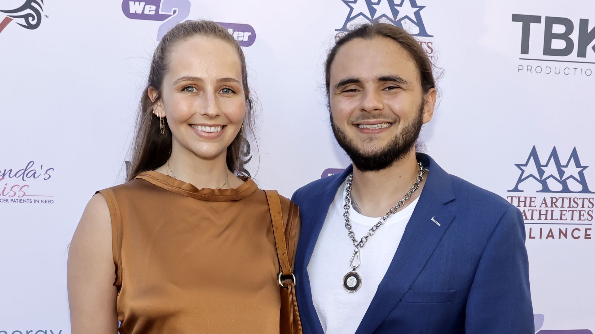 Selten: Prince Jackson strahlt mit seiner Freundin auf Event