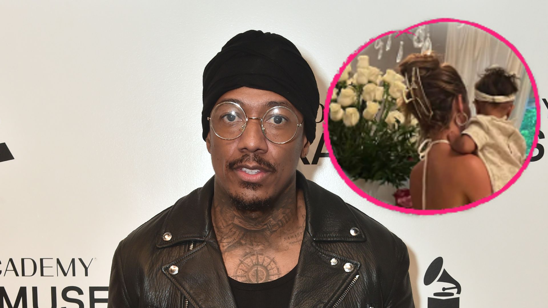 Nick Cannon schenkt Baby-Mama Alyssa Scott einen Rosenstrauß