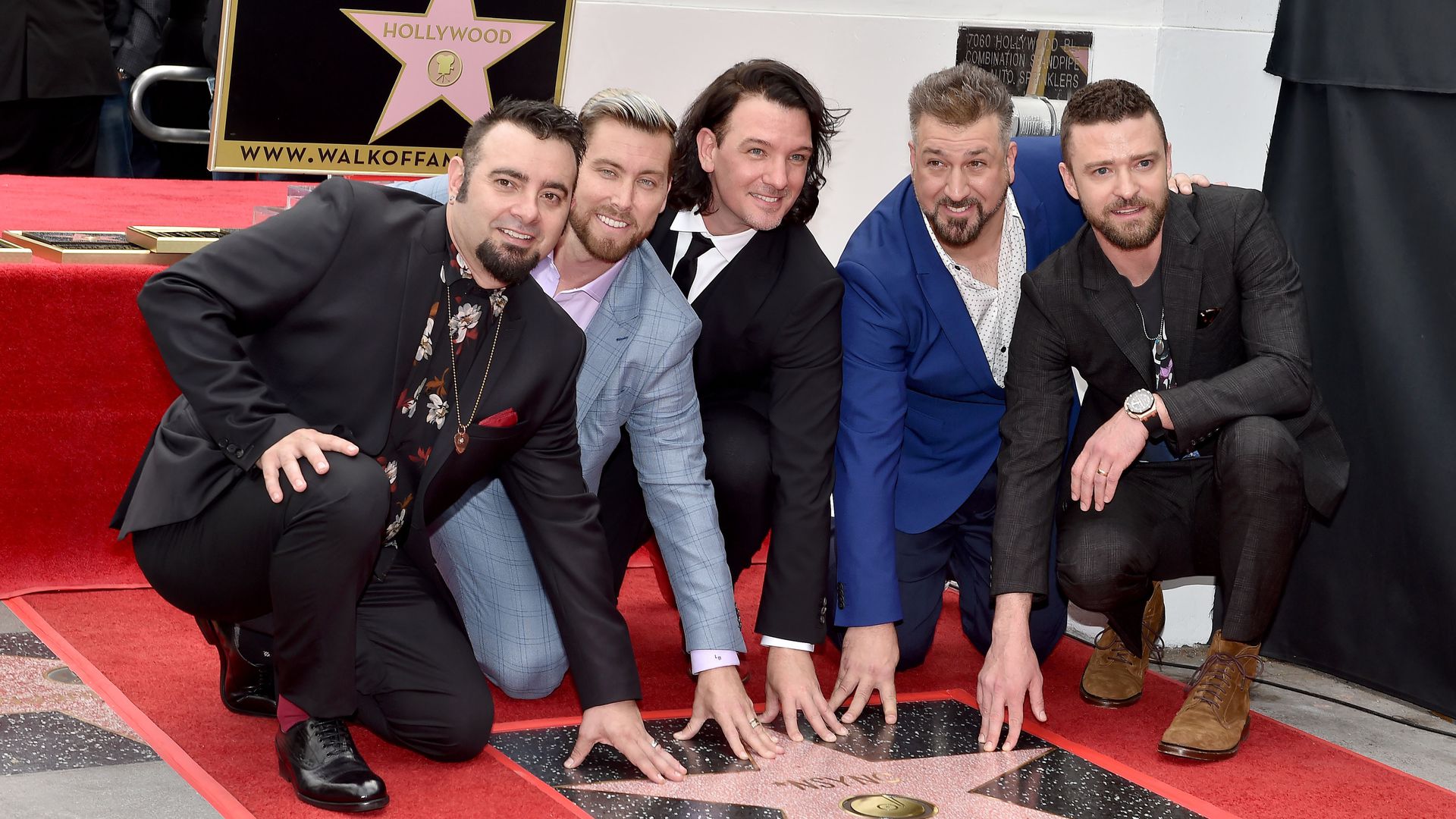 Mini-Reunion: *NSYNC bekommen einen "Walk of Fame"-Stern | Promiflash.de