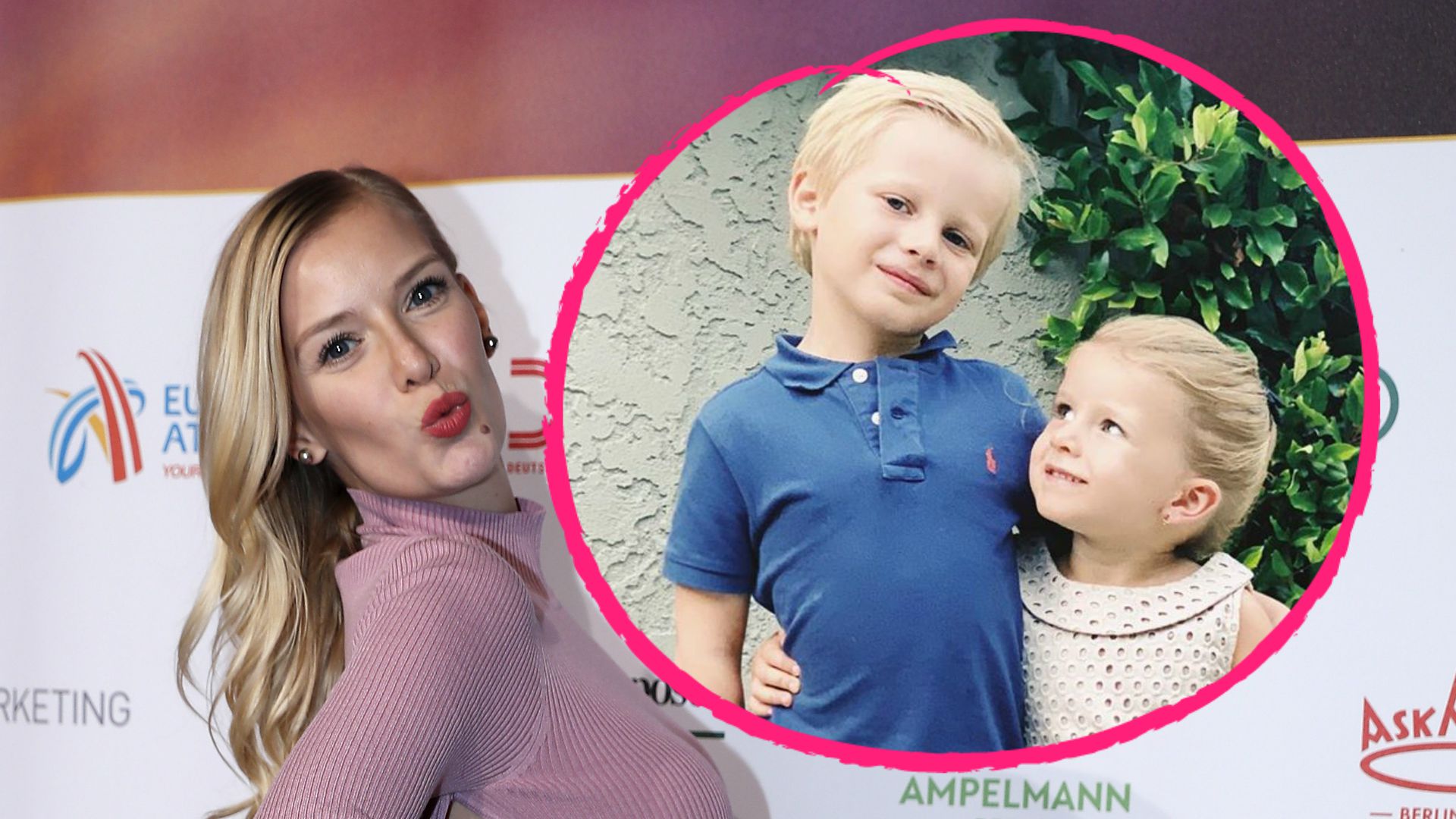 Niedliches Geschwister-Pic: Oksanas Kids verzaubern die Fans