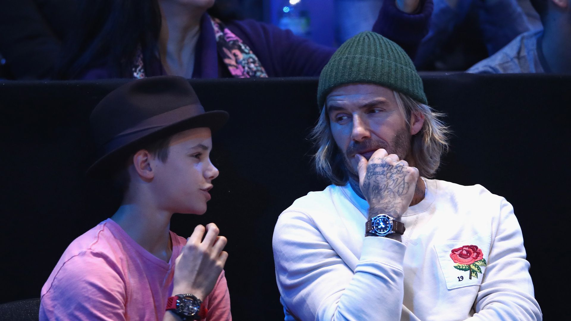 Mit Rasier-Pic: David Beckham gratuliert Romeo zum 16. B-Day ...