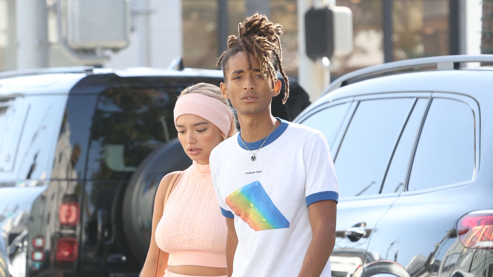 Sab Zada und Jaden Smith spazieren total stylish durch L.A.!