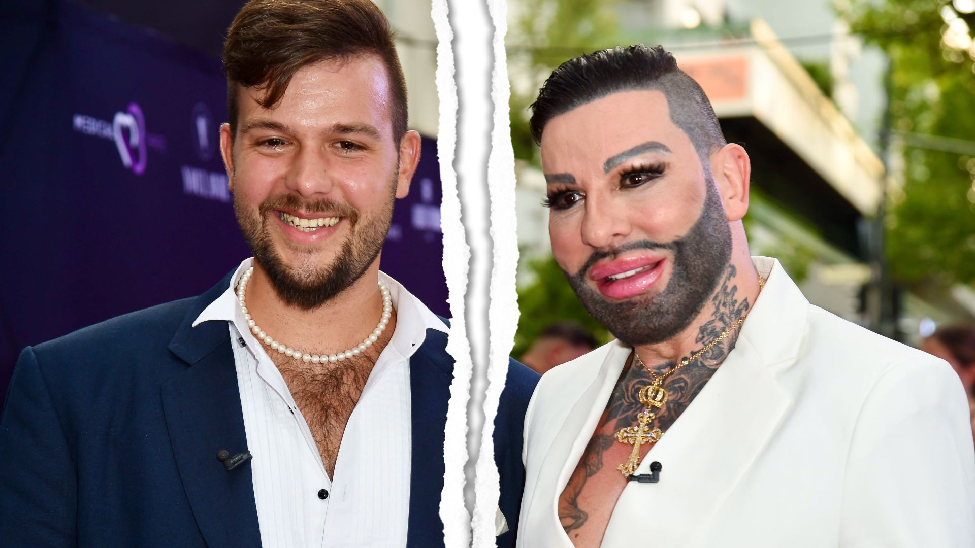 Harald Glööckler und CDU-Politiker Marc-Eric Lehmann sind kein Paar