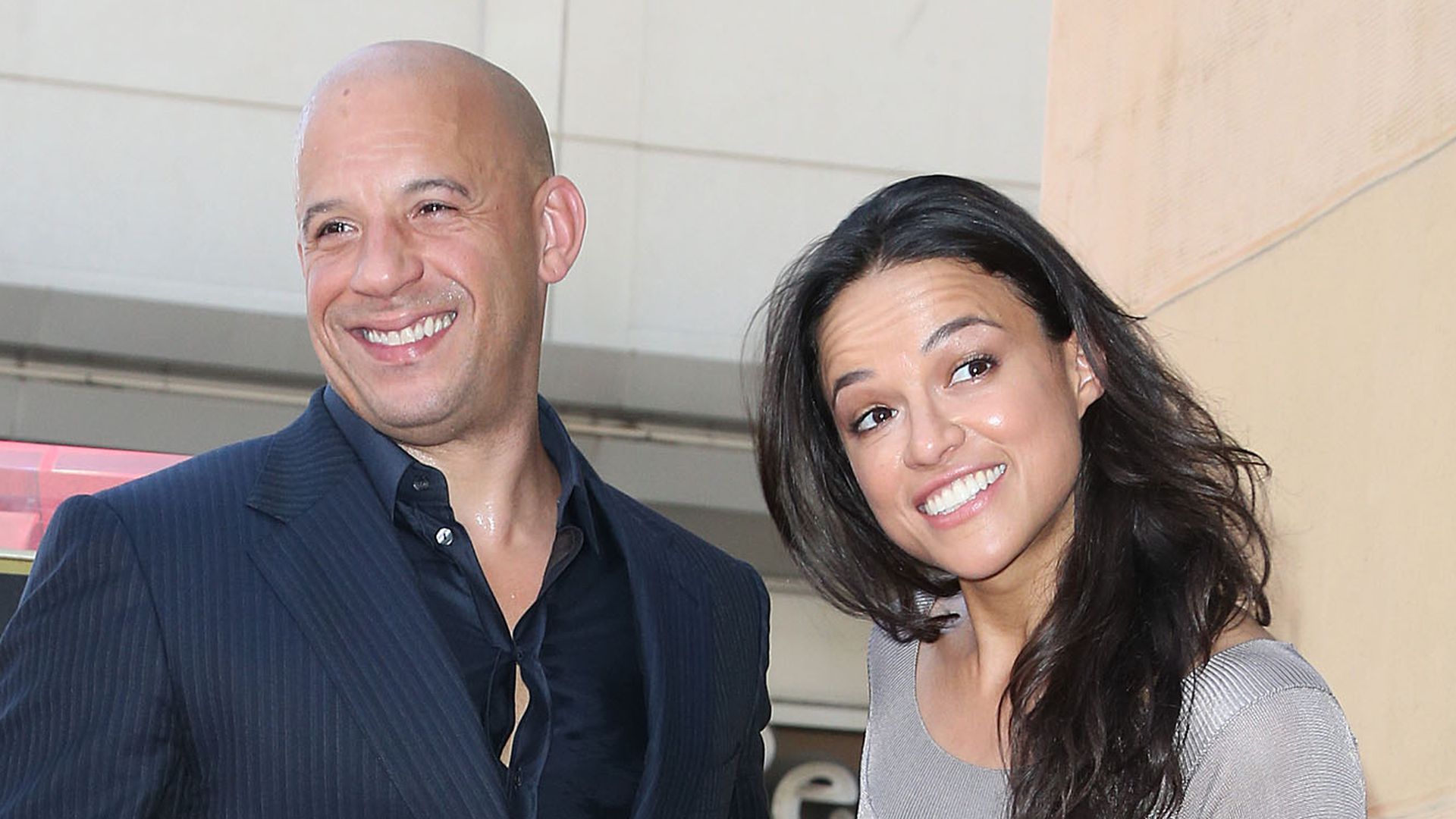 Michelle Rodriguez And Vin Diesel
