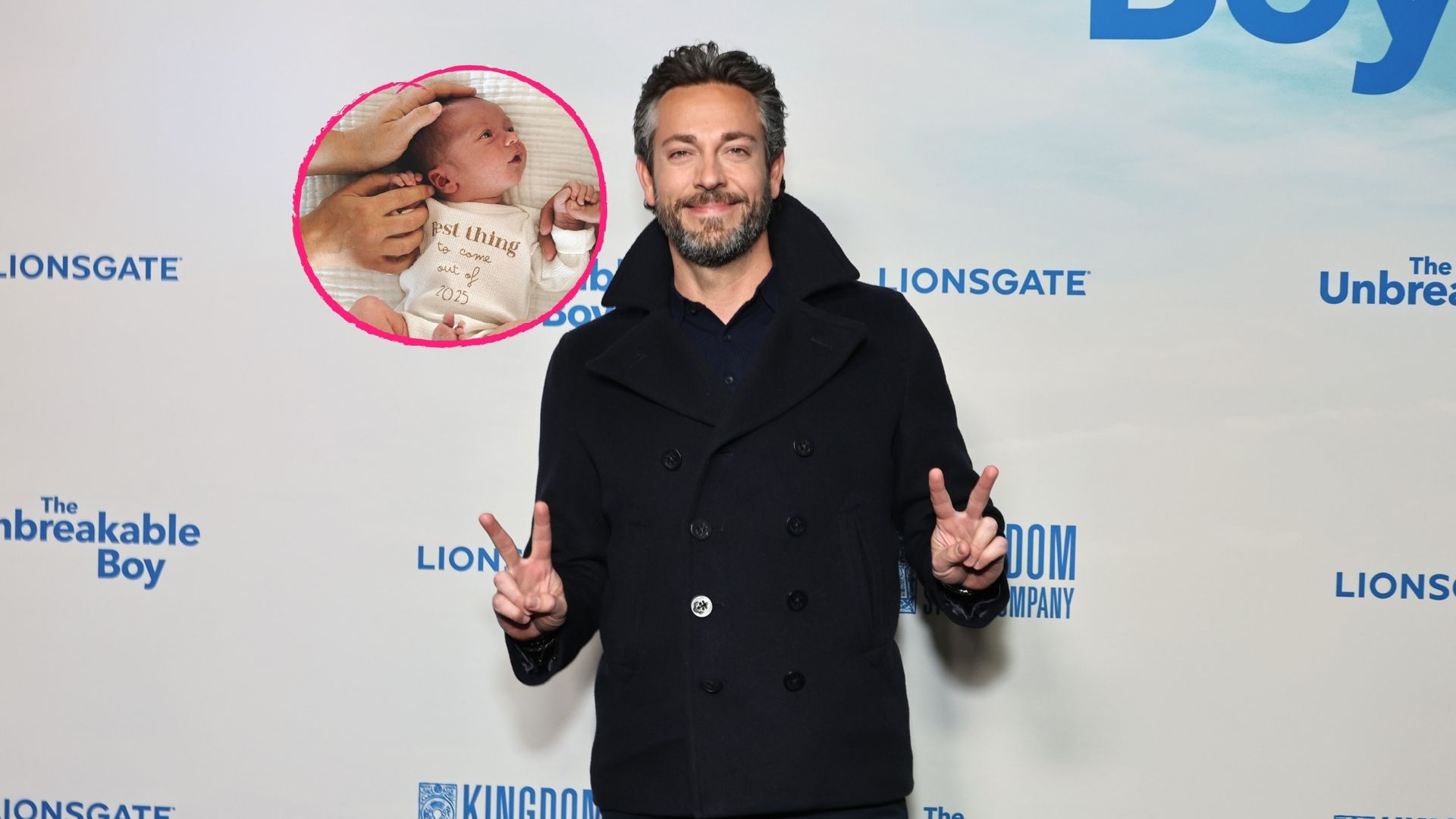 Schauspieler Zachary Levi ist zum ersten Mal Vater geworden