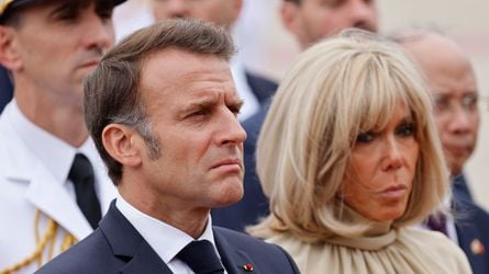 So hat Mitreisender Emmanuel Macrons Klaps wahrgenommen