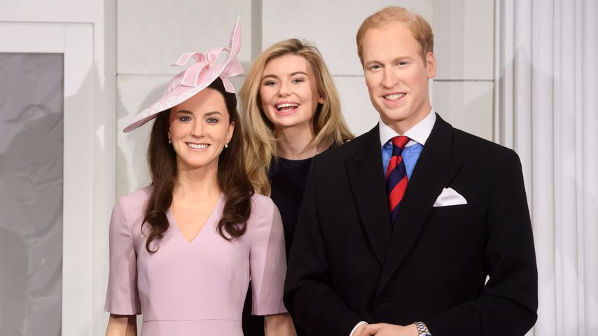 Gruselig oder doch gleich? Das sind William & Kate aus Wachs ...